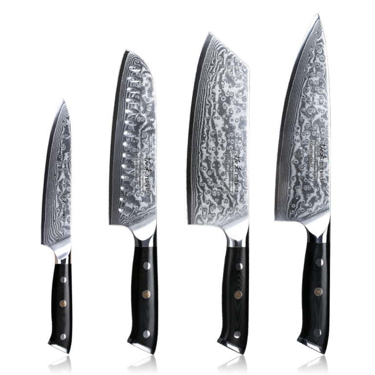 Best Private Label Damascus Steel Kitchen Knife Set at Bulk Pricing