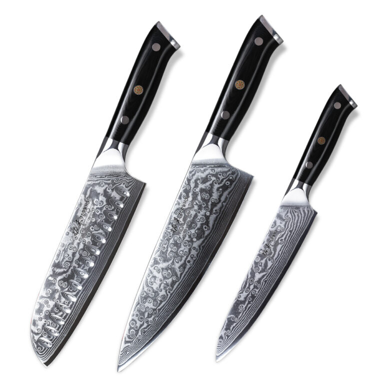 Multi-Purpose Damascus Kitchen Knife Set Drop Shipping Made Easy‎