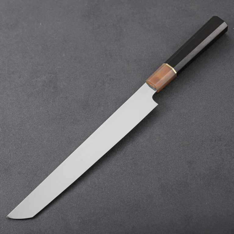 Japanese Sushi Knife + VG-10 Damascus Steel for Restaurant Chefs