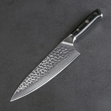 OEM & Wholesale Chef’s Knife Full Tang Dark Handle German Steel