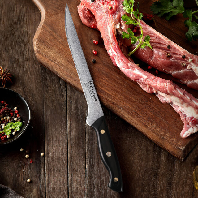 Best VG10 Damascus Steel Japanese Fish Boning Knife