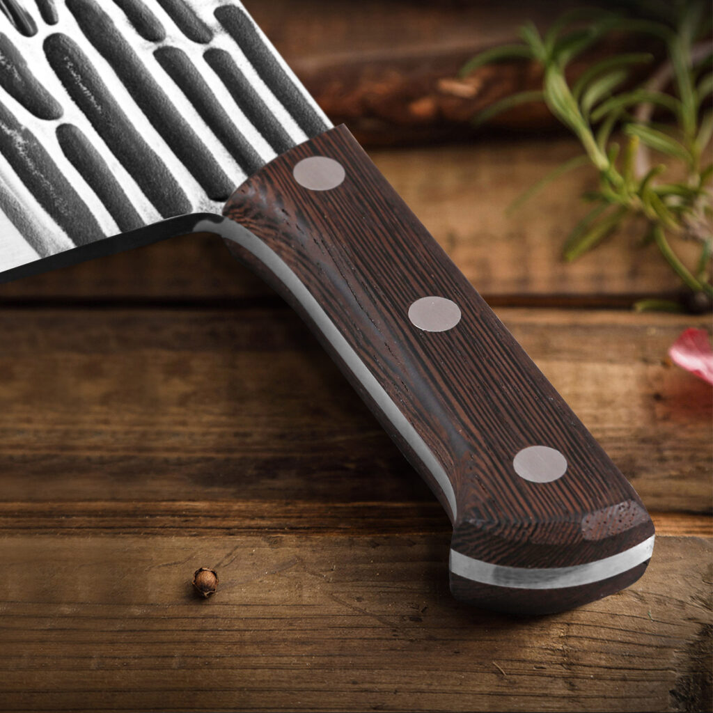 NEW Forged Bone Chopper Heavy-Duty Meat Cleaver Knife