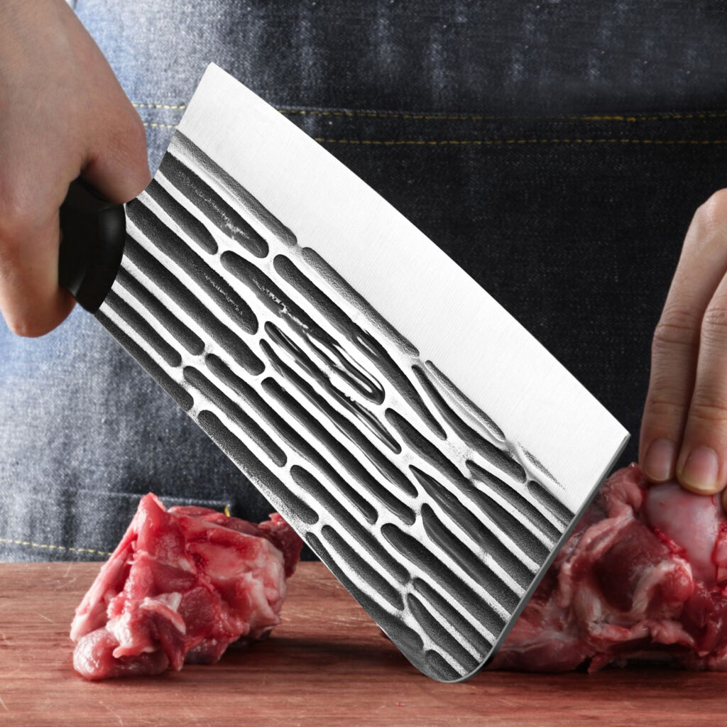 NEW Forged Bone Chopper Heavy-Duty Meat Cleaver Knife