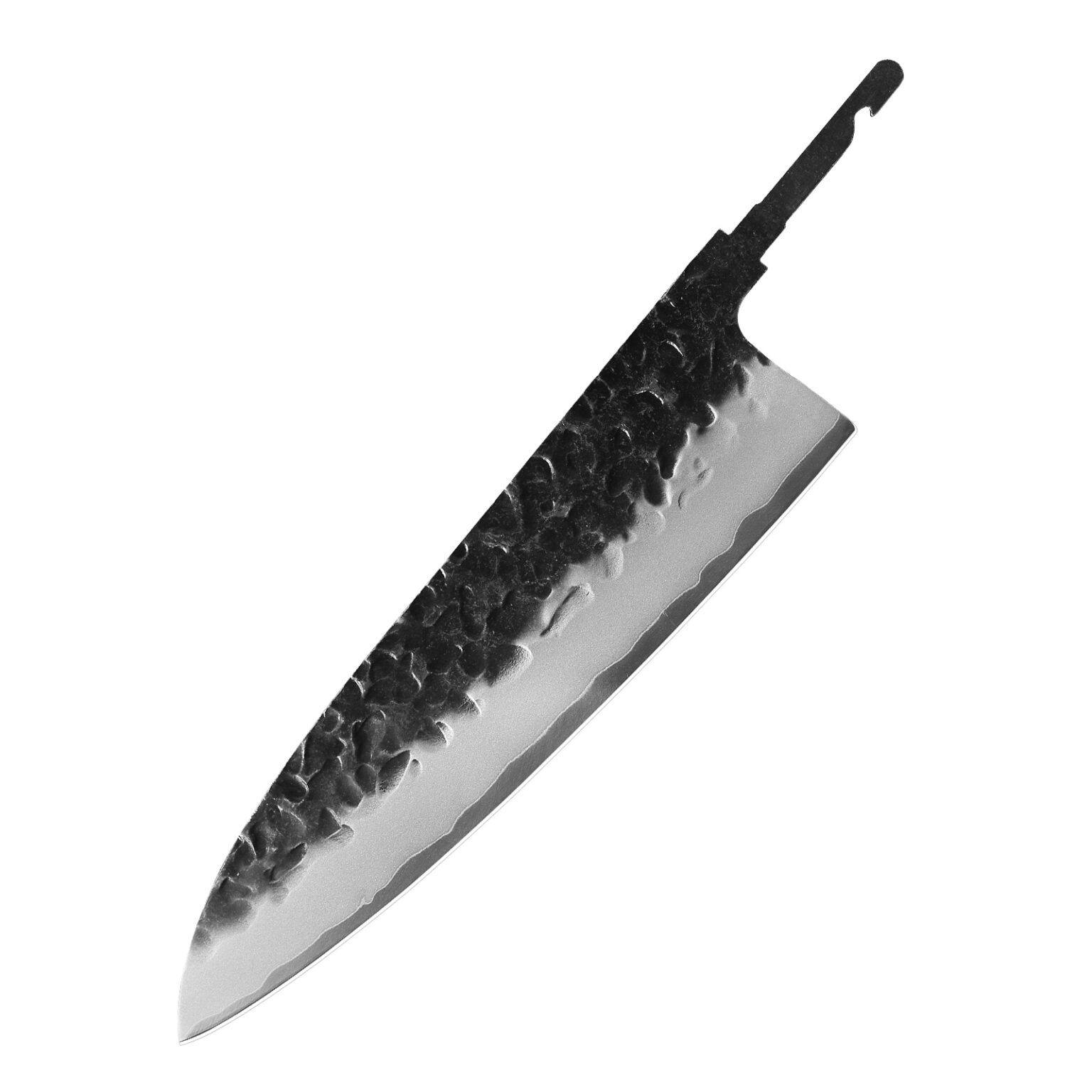 Tsuchime Kurouchi Chef Knife Blank 210mm San Mai Steel with 440C Core